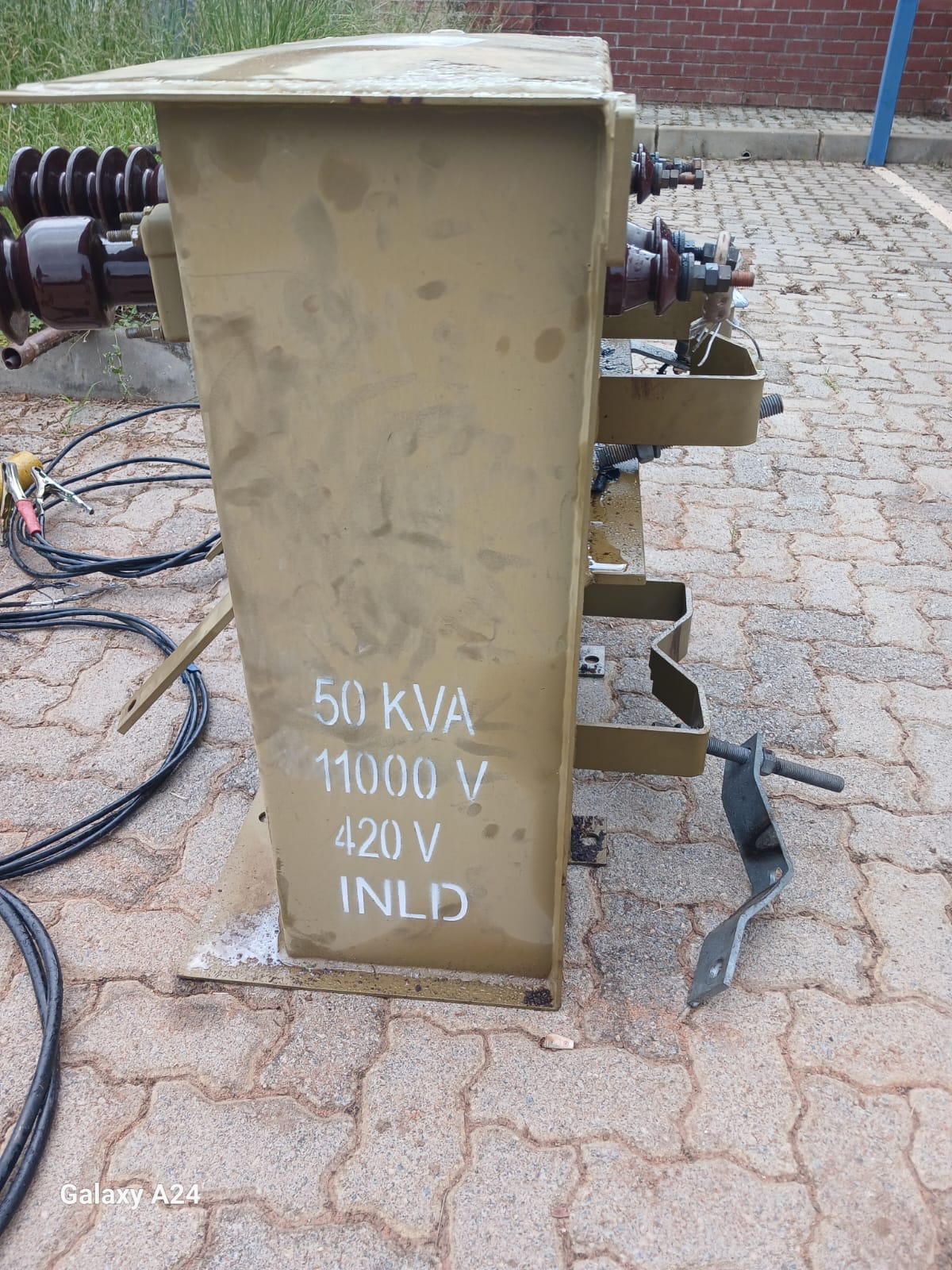 HE WAS FOUND WITH 41 ESKOM TRANSFORMERS - ALEX REPORTER